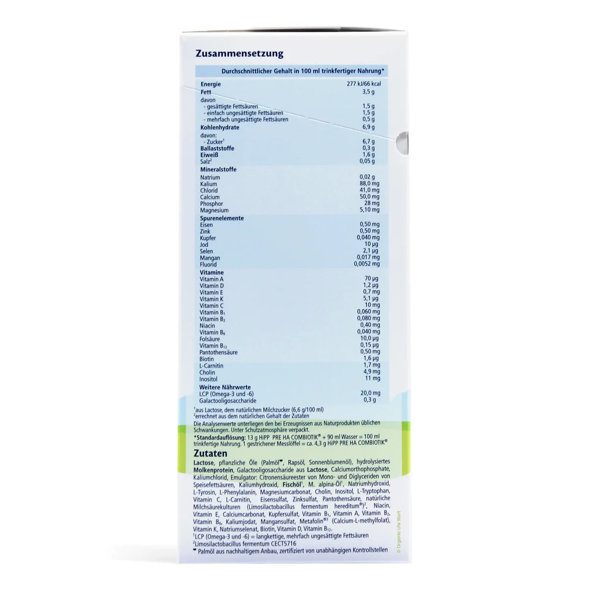 HiPP Hypoallergenic Combiotik PRE Milk Powder - All-Natural Formula for ...